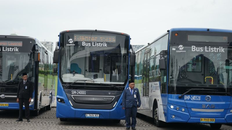 Transjakarta Operasikan 200 Armada Bus Listrik Baru, Dilengkapi ...