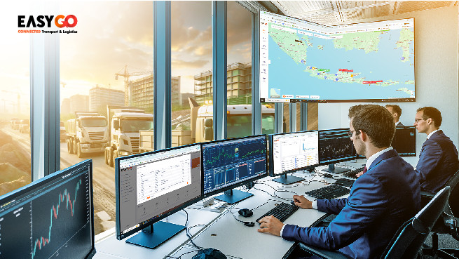 Control Tower Realtime untuk Monitoring Armada dan Logistik | EasyGo